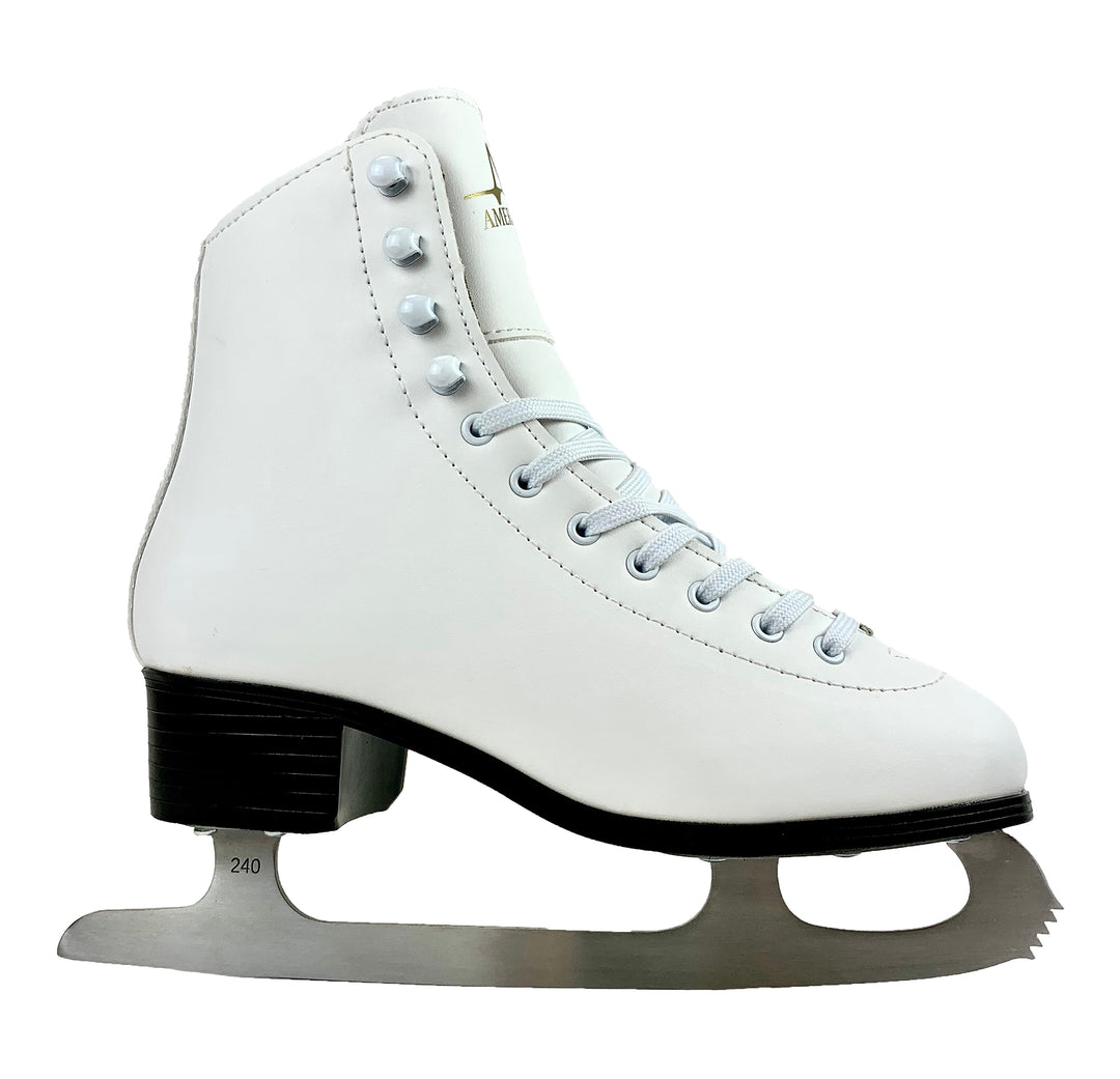 Women's American Leather Lined Figure Skate – American Athletic